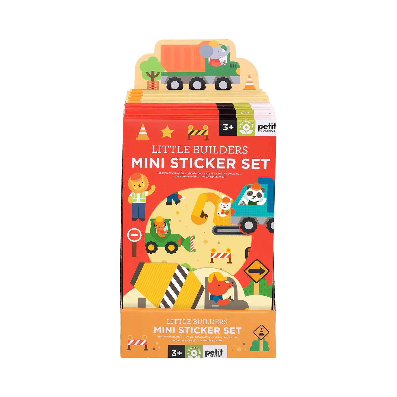 Mini set creativitate,50+ stickere –Little Builders | JucariiAltfel.ro